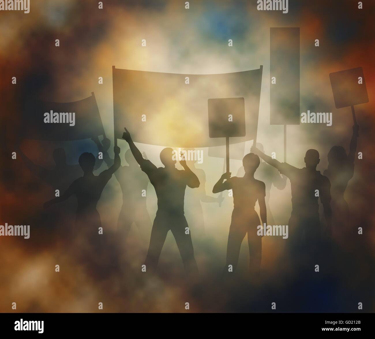 Angry atmosphere Stock Vector Images - Alamy