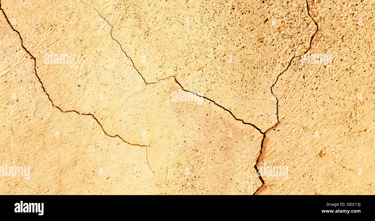 near house and block building abstract background in oman the old wall ...