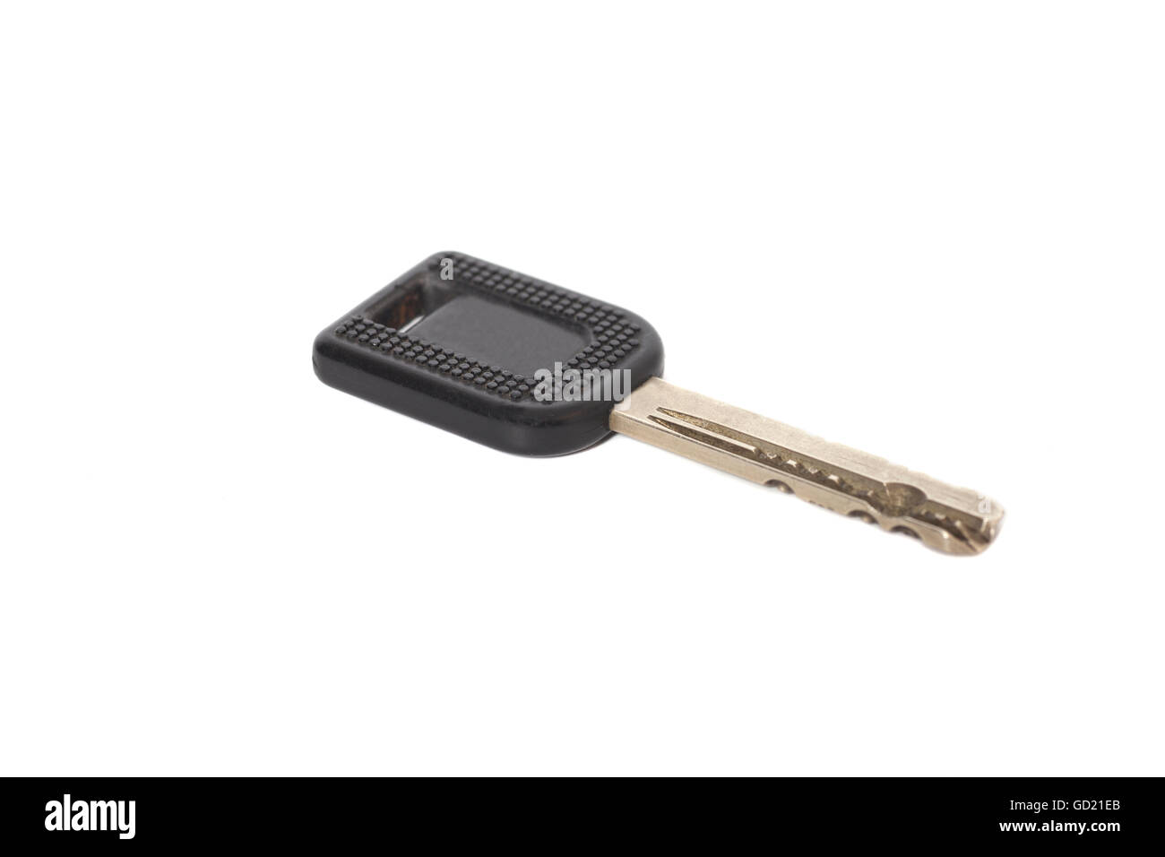 car key isolated on white background Stock Photo - Alamy