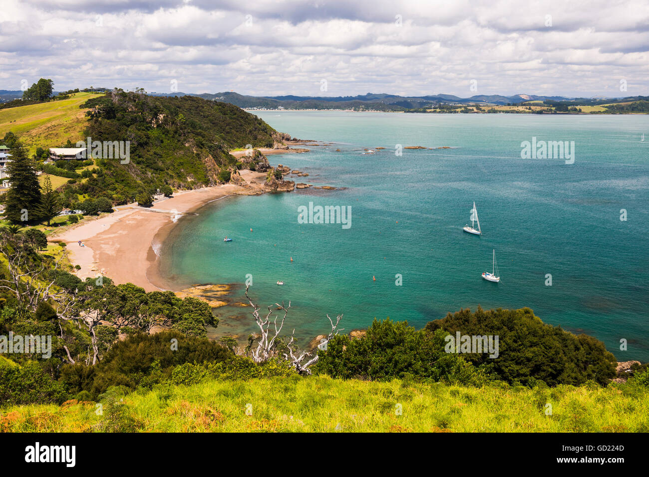 Tapeka beach seen from tapeka point hi-res stock photography and images ...