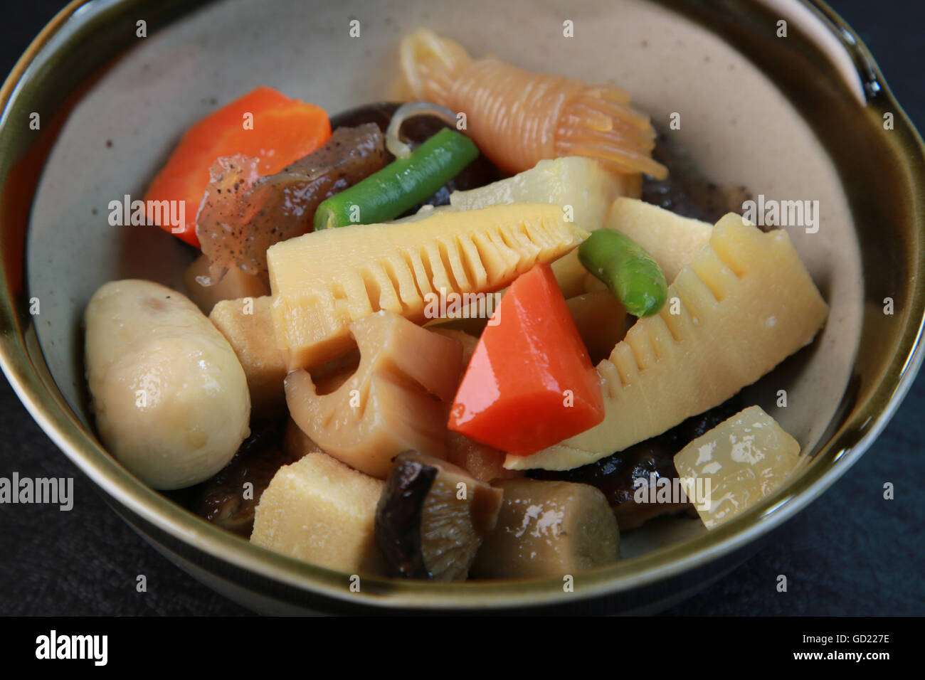 Japanese simmered shiitake hi-res stock photography and images - Alamy