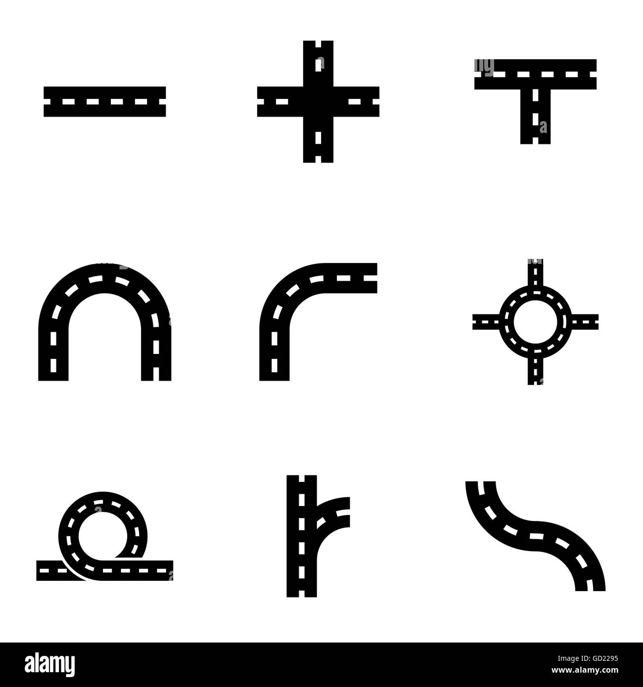 Plan road sign Black and White Stock Photos & Images - Alamy