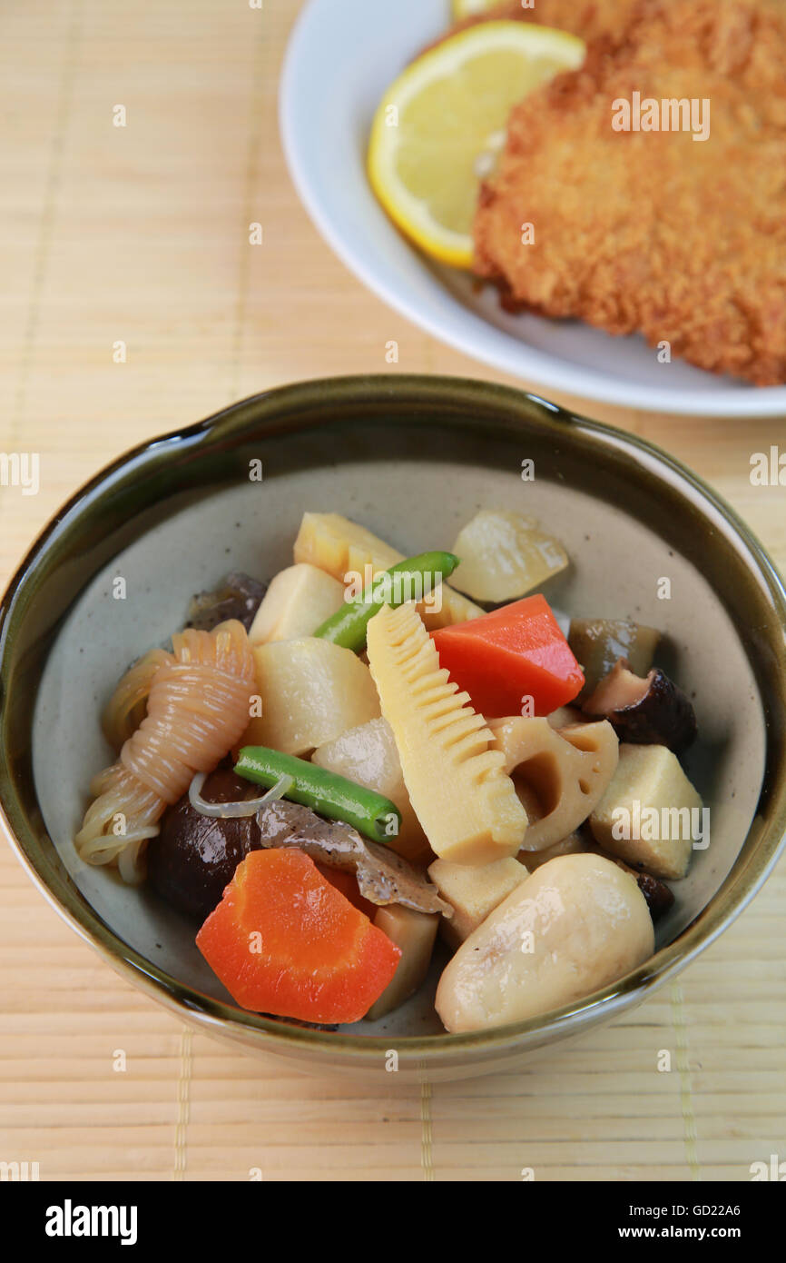 Japanese simmered shiitake hi-res stock photography and images - Alamy