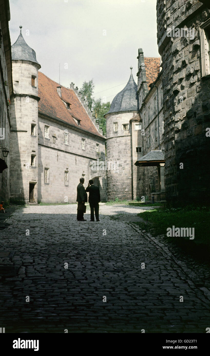 geography / travel, Germany, Kronach, castles, Festung Rosenberg ...