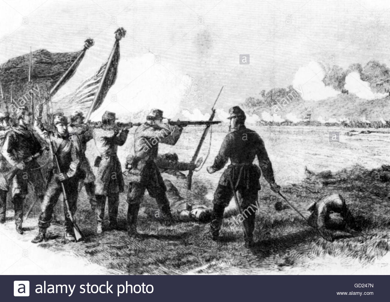 Battle Of Bull Run Stock Photos & Battle Of Bull Run Stock Images - Alamy