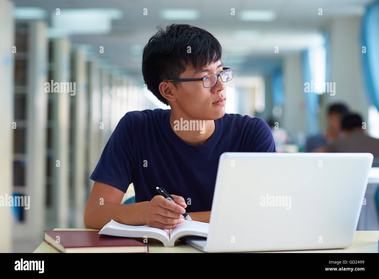 Study laptop student hi-res stock photography and images - Alamy