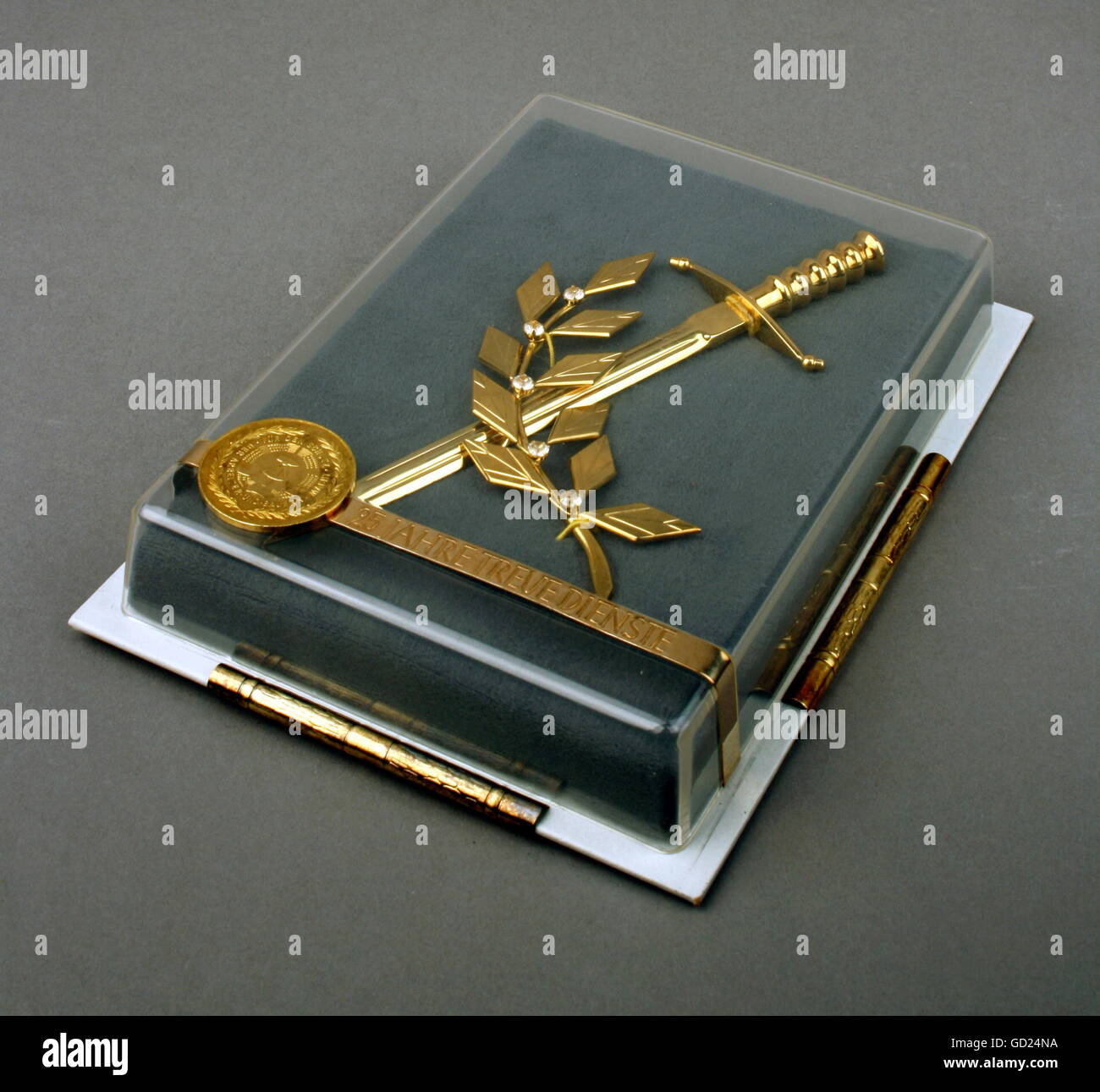 decorations, NVA testimonial for "25 years of loyal offices", East ...