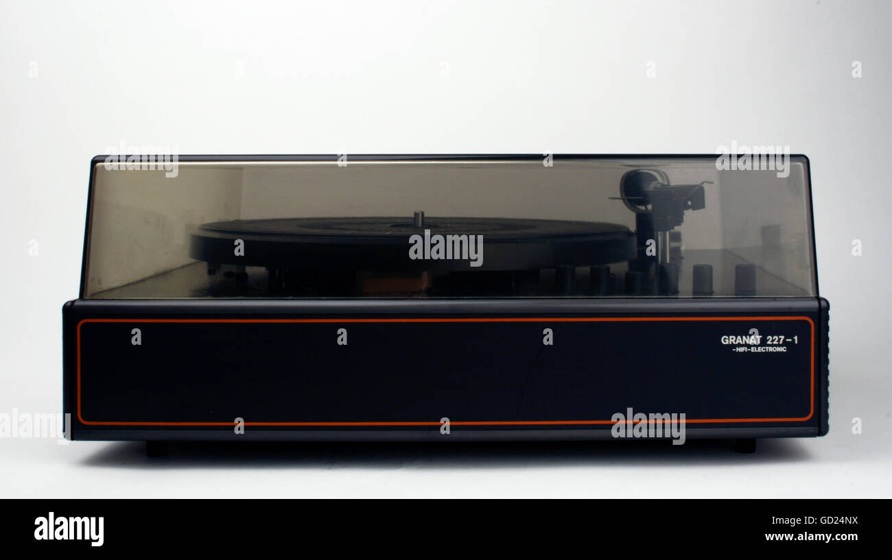 broadcast, record player, stereo record player "Granat 227-1", made by ...