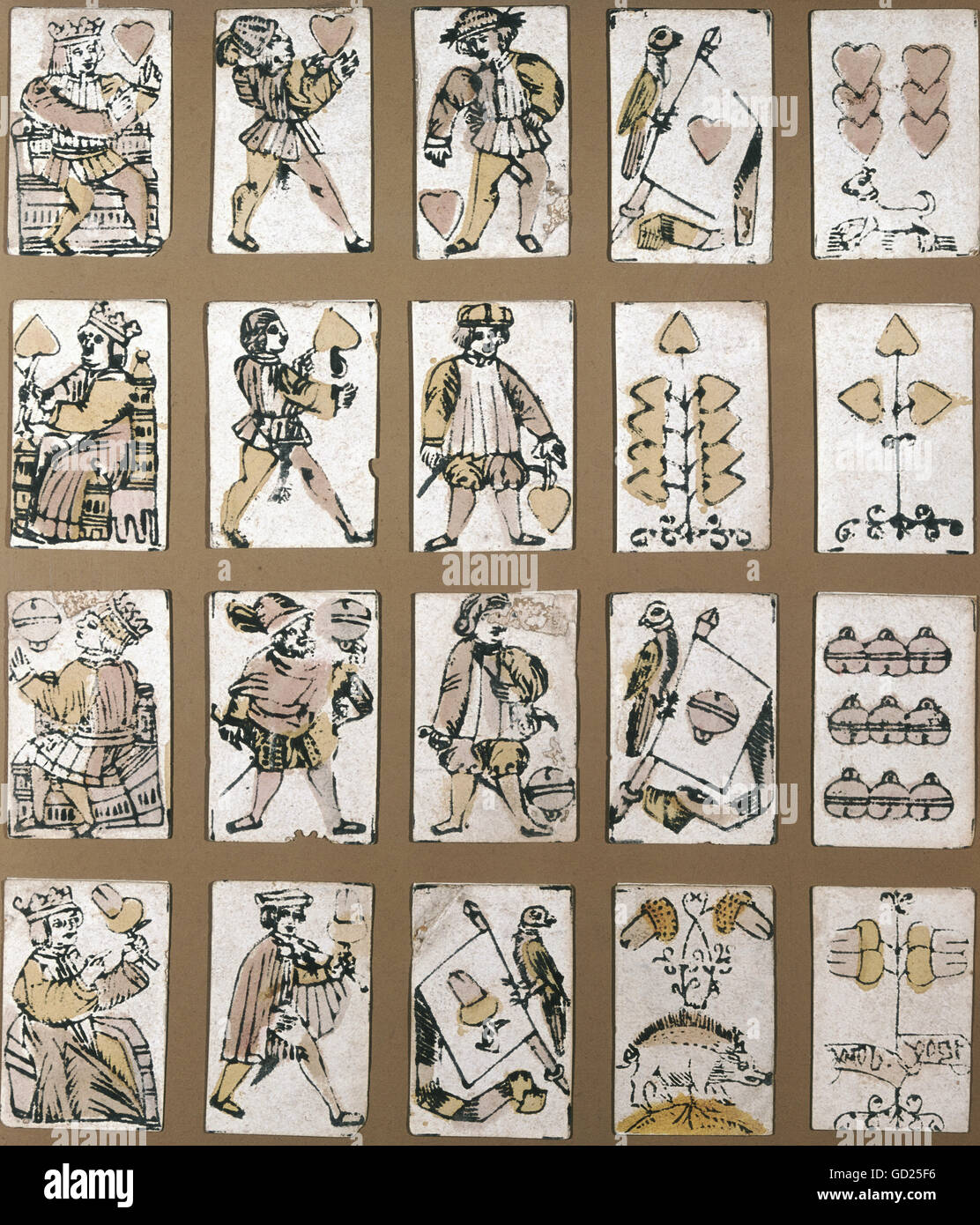 17th century playing card hi-res stock photography and images - Alamy