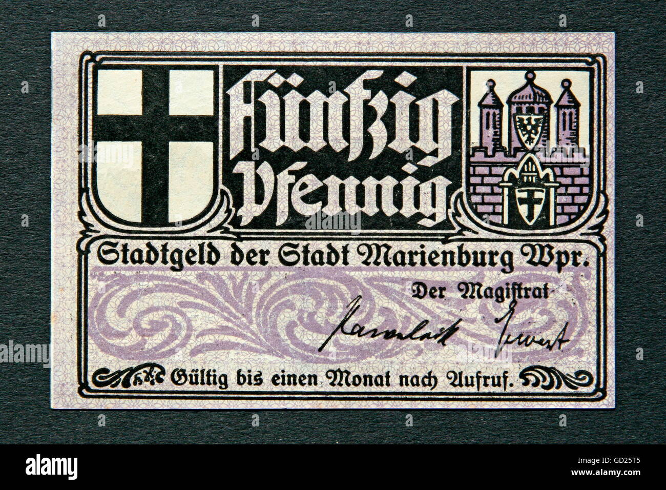 Historic bank note hi-res stock photography and images - Alamy