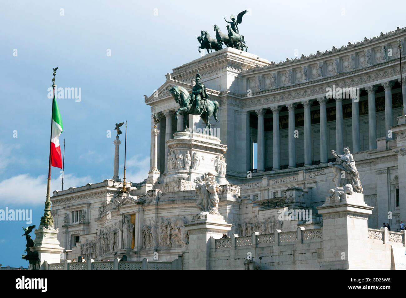 Il vittoriano rome hi-res stock photography and images - Alamy