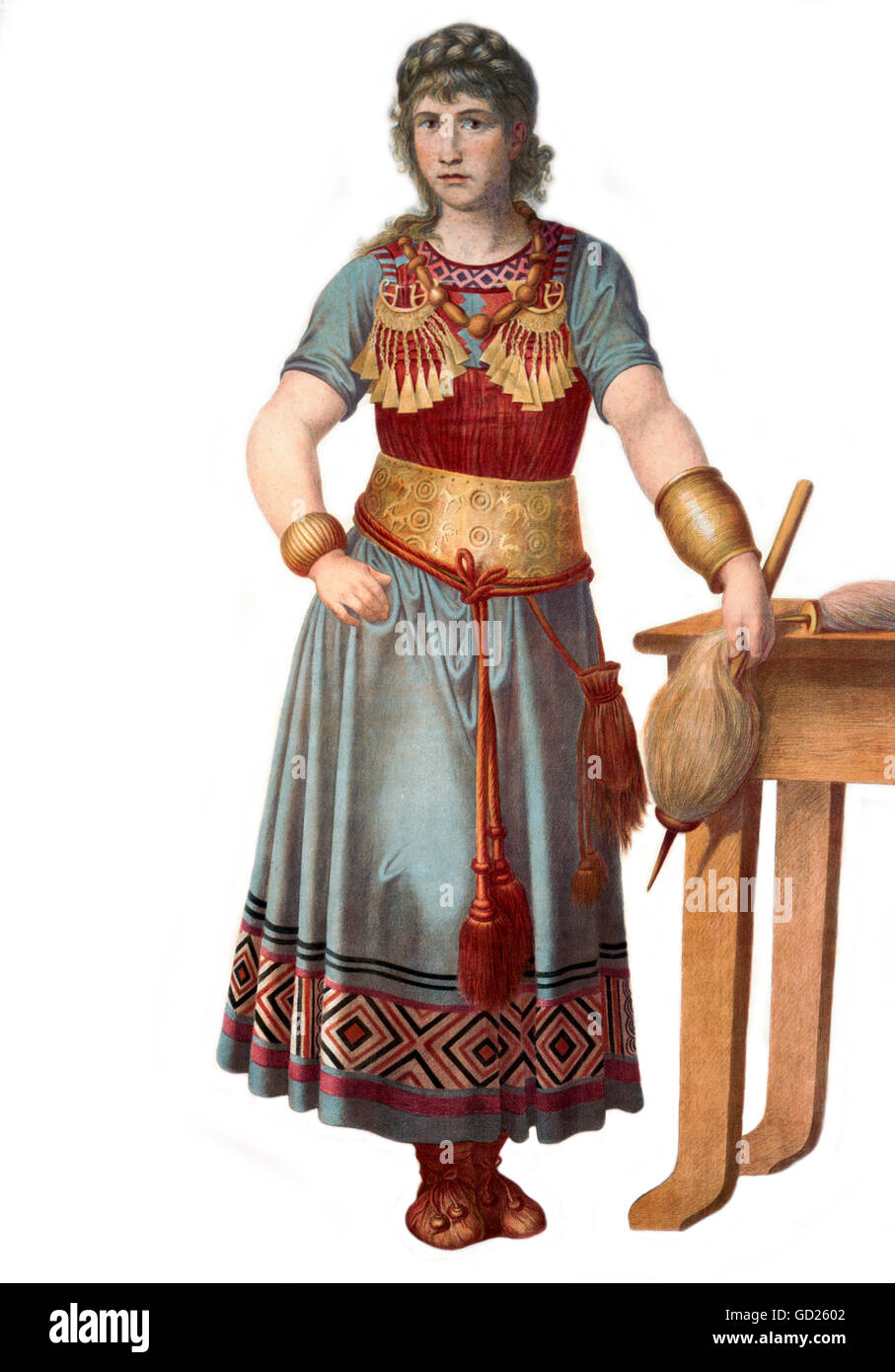 Hallstatt Culture Medieval Knight Double Ridge Helmet Klein Hallstatt