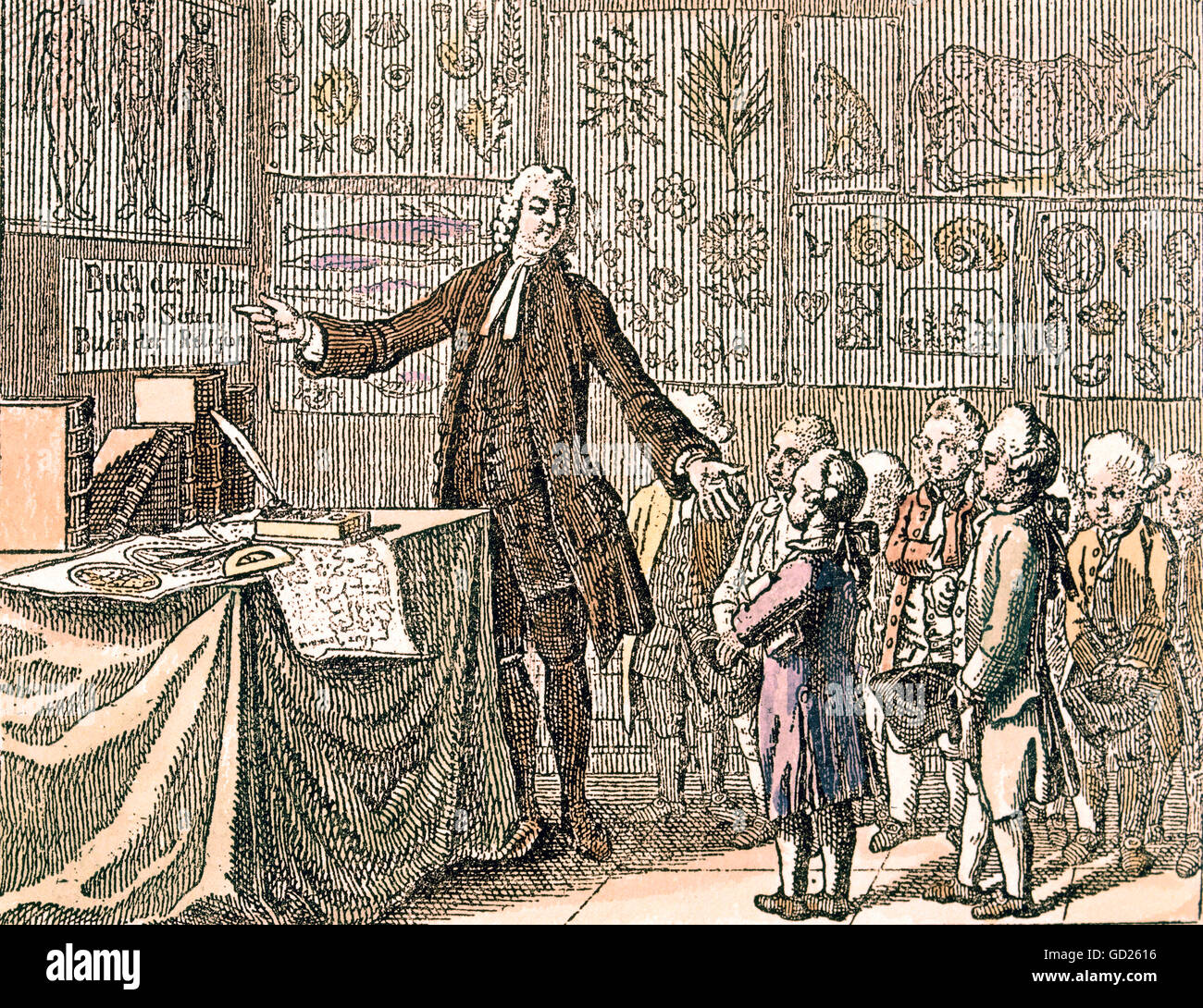 18th century classroom hi-res stock photography and images - Alamy