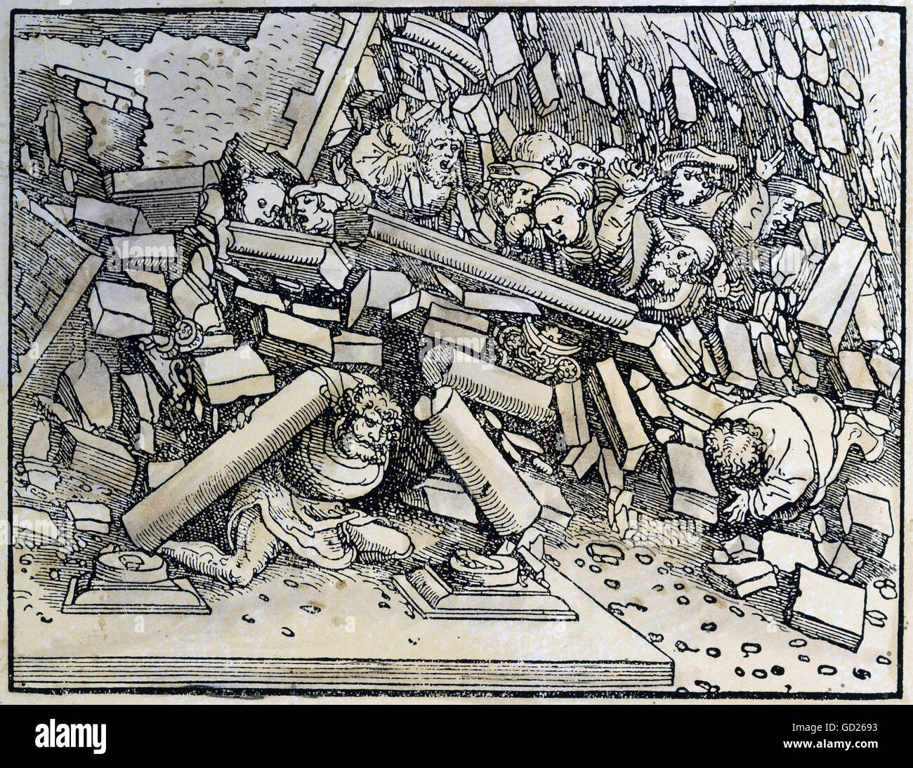 Samson temple hi-res stock photography and images - Alamy