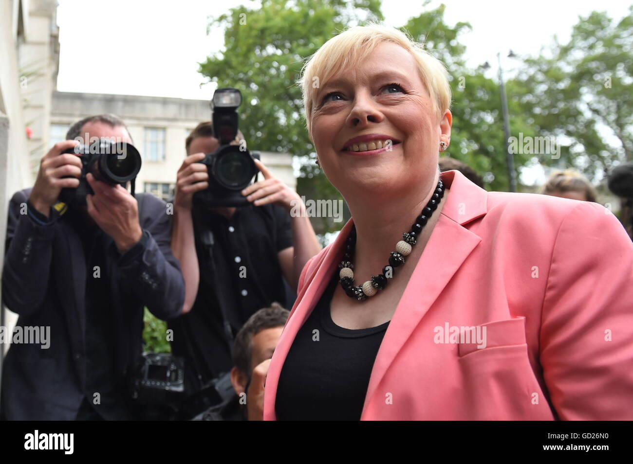 Angela Eagle arrives to launch her Labour leadership bid at the ...