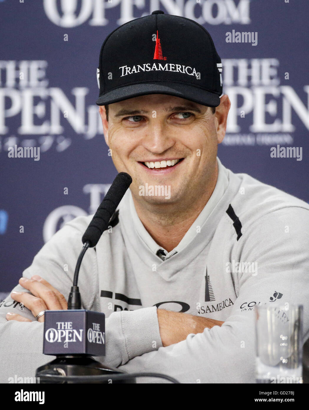 Zach johnson press conference hi-res stock photography and images - Alamy