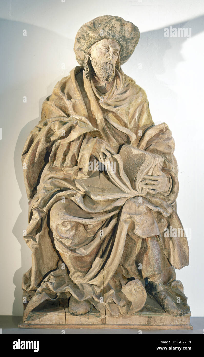 fine arts, Leinberger, Hans, (1480-1530), sculpture, "Saint James the ...
