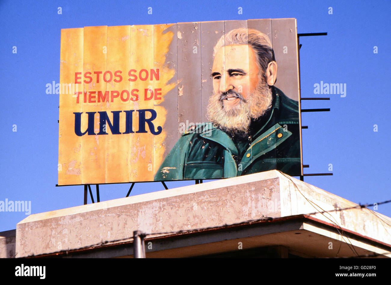 Fidel Castro Poster Propaganda Geography / Travel, Cuba, Politics,