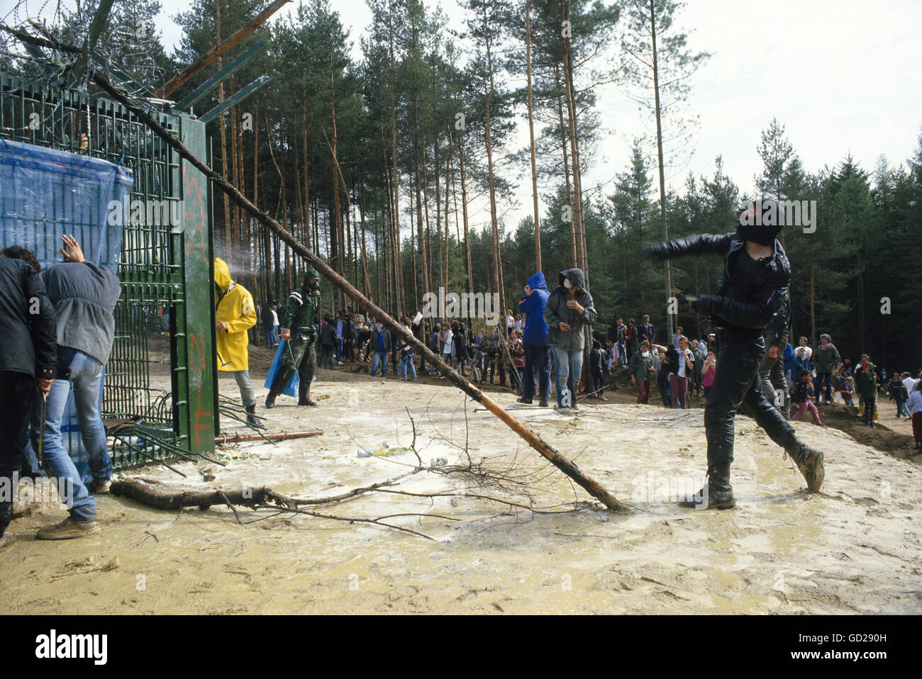 geography / travel, Germany, politics, demonstrations, Wackersdorf ...