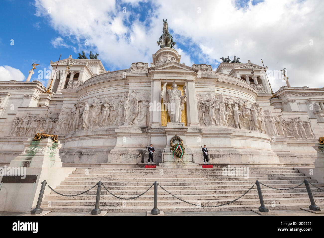 Il Vittoriano Rome Stock Photo - Alamy