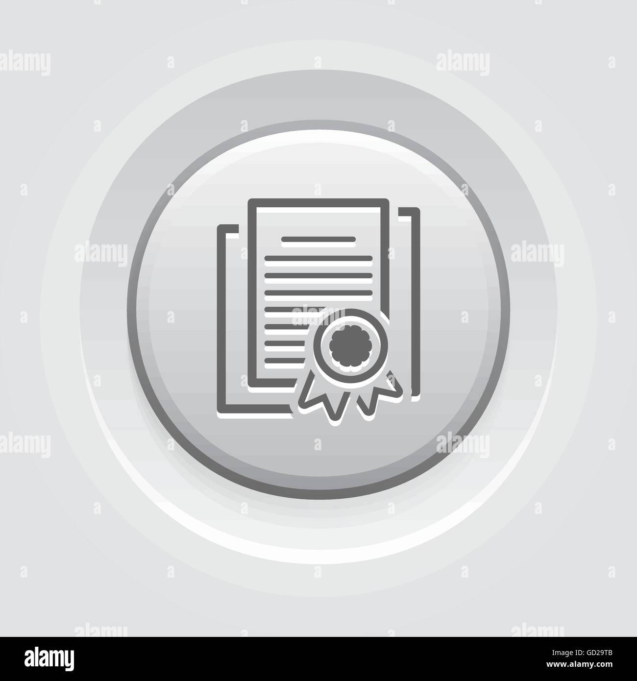 Security Certificates Icon. Flat Design Stock Vector Image & Art - Alamy
