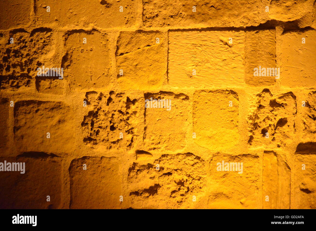 Spot light, brick wall, background, light, spot, stage, spotlight Stock ...