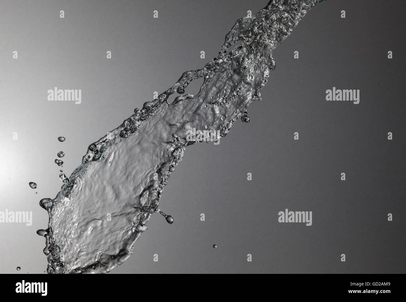 Water texture on a silver background Stock Photo - Alamy