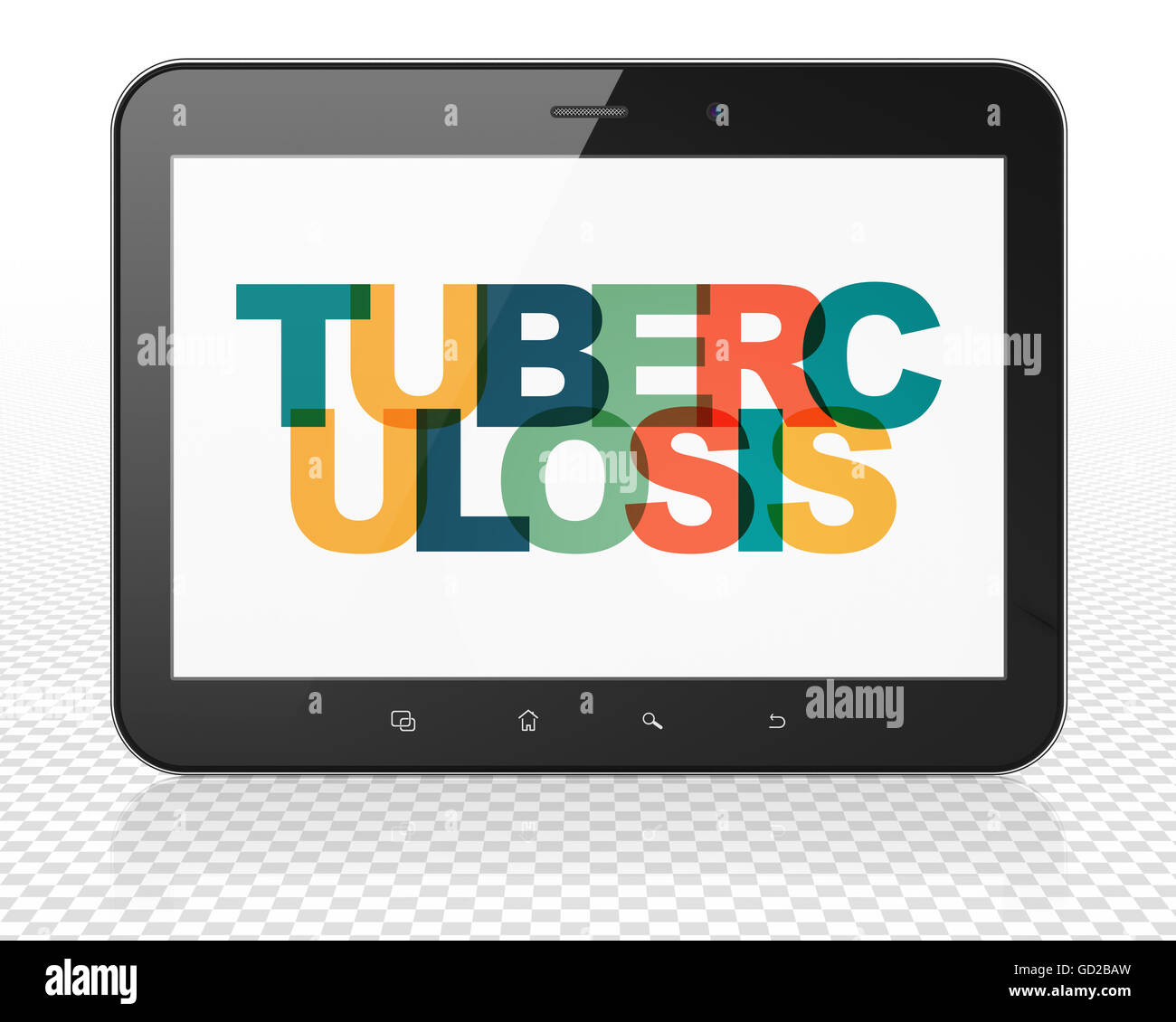 Health concept: Tablet Pc Computer with Tuberculosis on display Stock ...