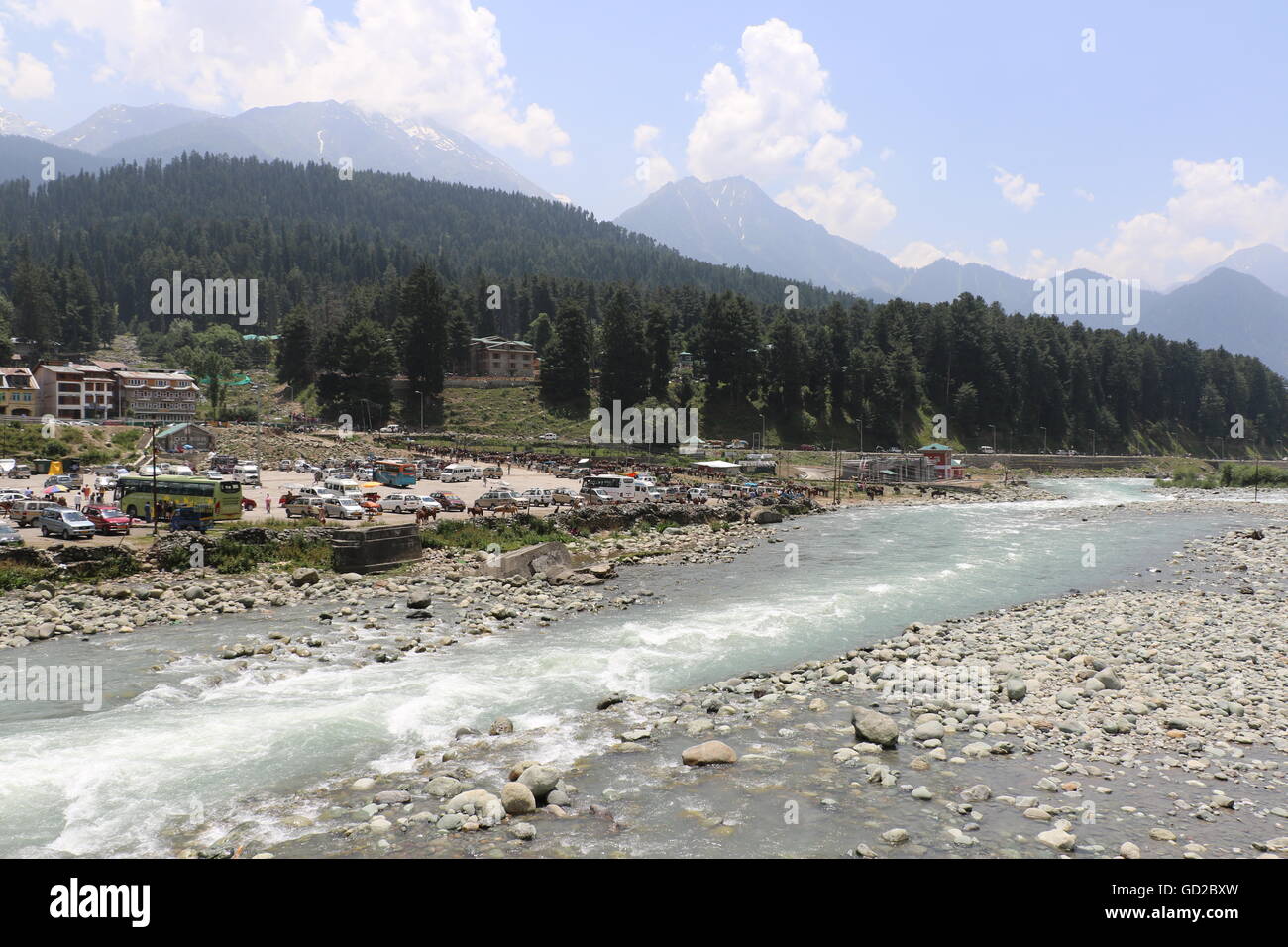 Lidder river Pahalgam, Jammu & Kashmir Stock Photo - Alamy