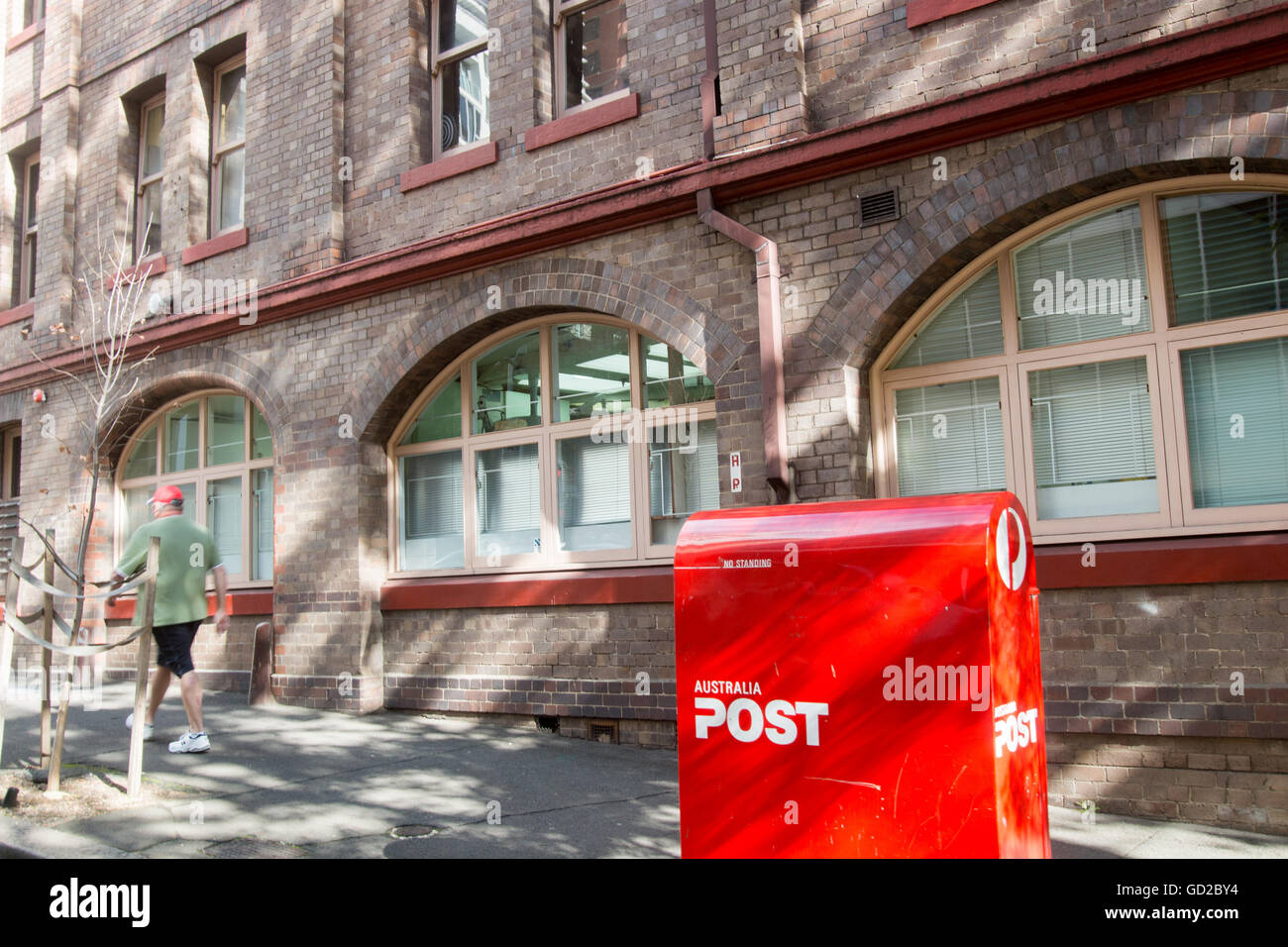 Australian post red post box hi-res stock photography and images - Alamy