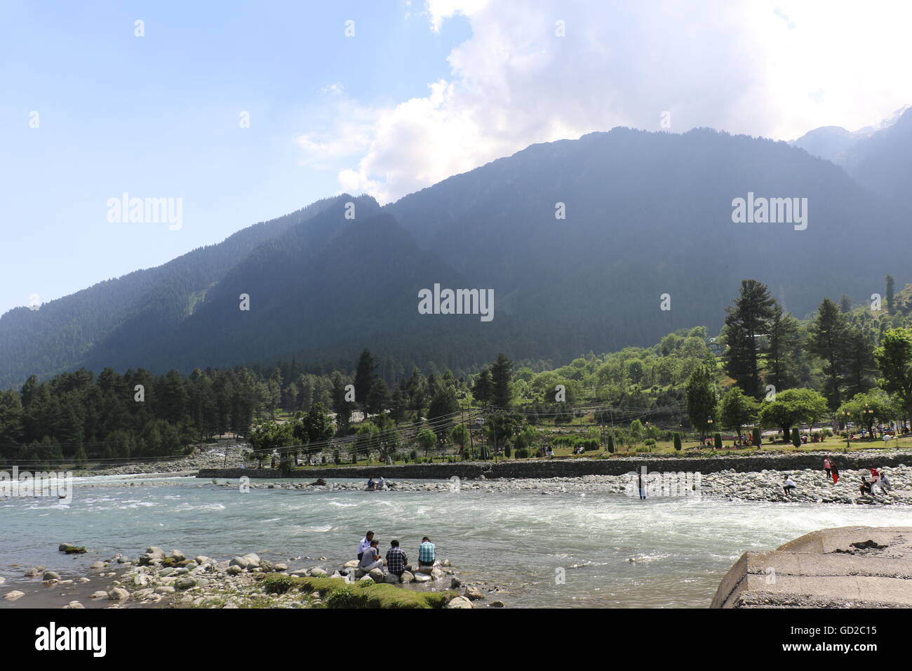 Lidder river Pahalgam, Jammu & Kashmir Stock Photo - Alamy