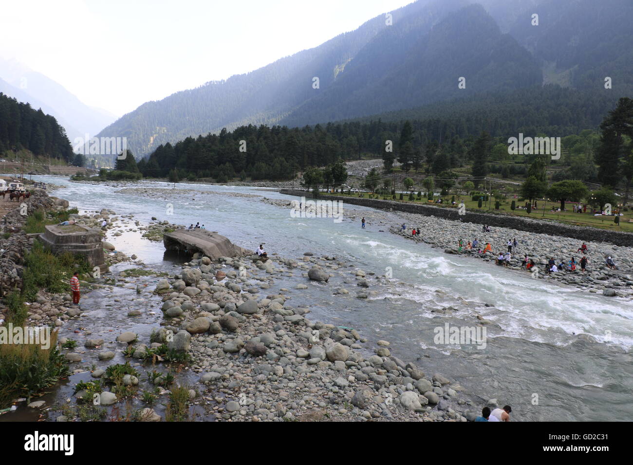 Lidder river Pahalgam, Jammu & Kashmir Stock Photo - Alamy