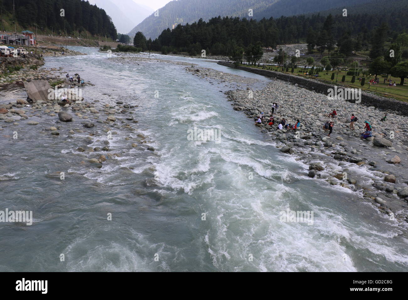 Lidder river Pahalgam, Jammu & Kashmir Stock Photo - Alamy