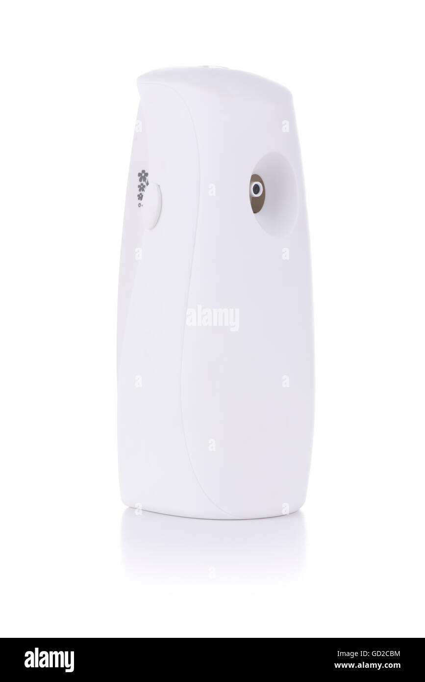 Automatic Air Freshener Isolated on White Background Stock Photo - Alamy