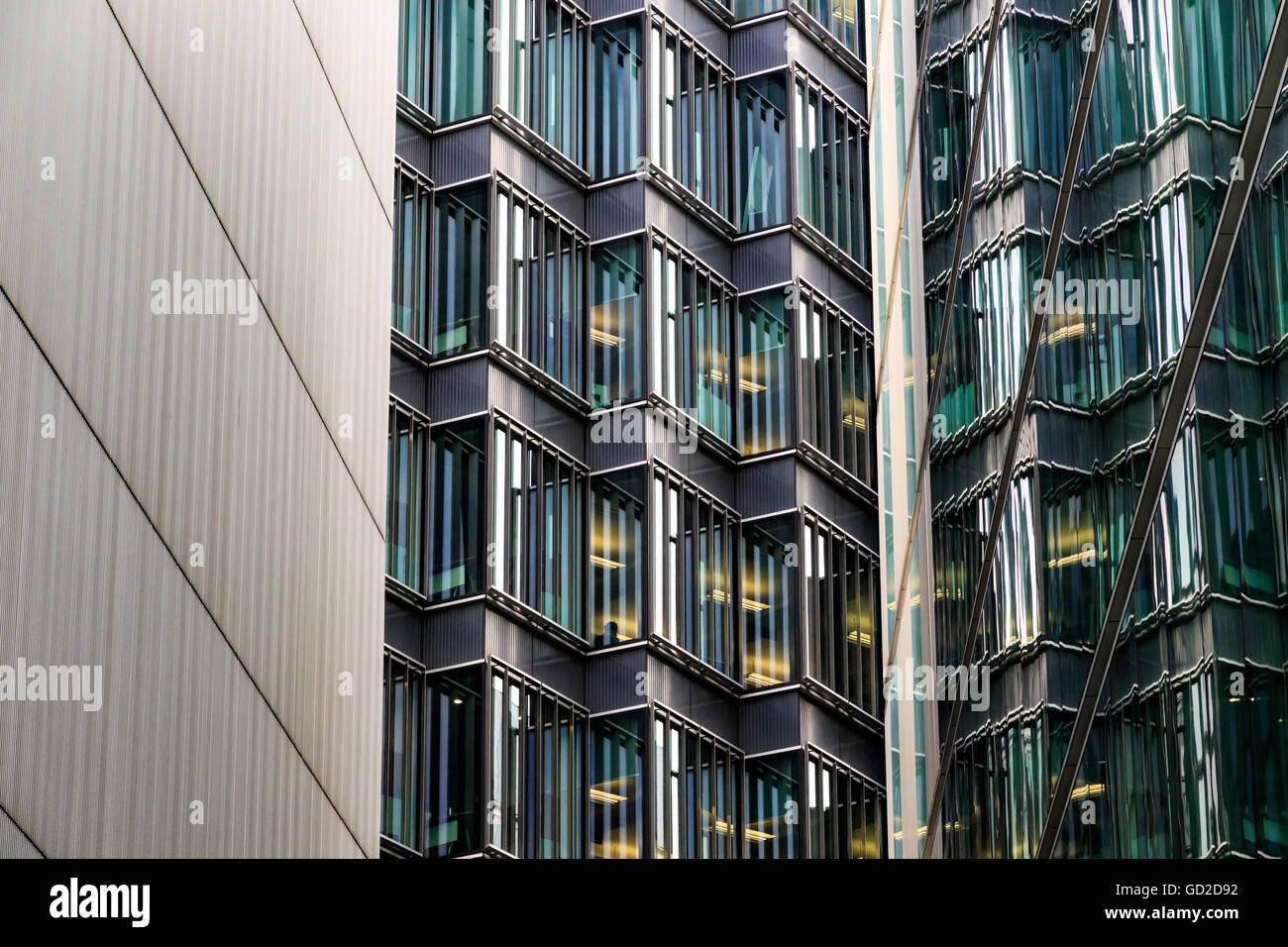 Abstract architecture of a modern building Stock Photo - Alamy