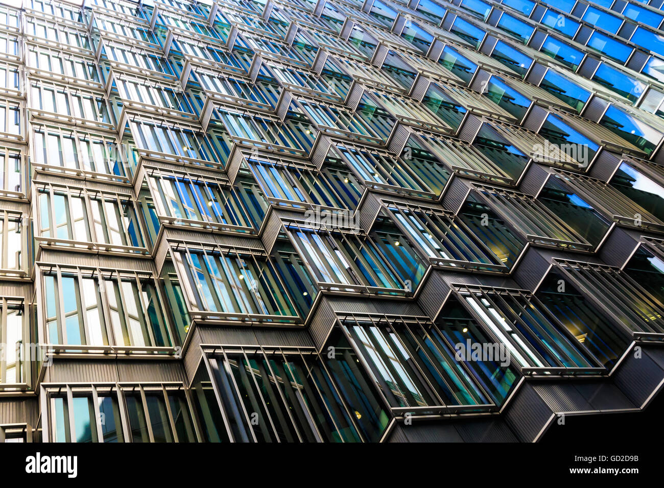 Abstract architecture of a modern building Stock Photo - Alamy