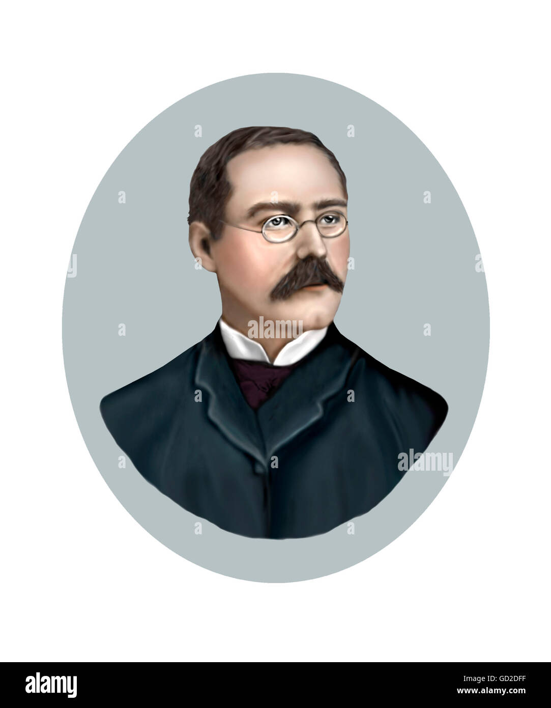 Rudyard Kipling, 1865-1936, Novelist, Poet Stock Photo - Alamy