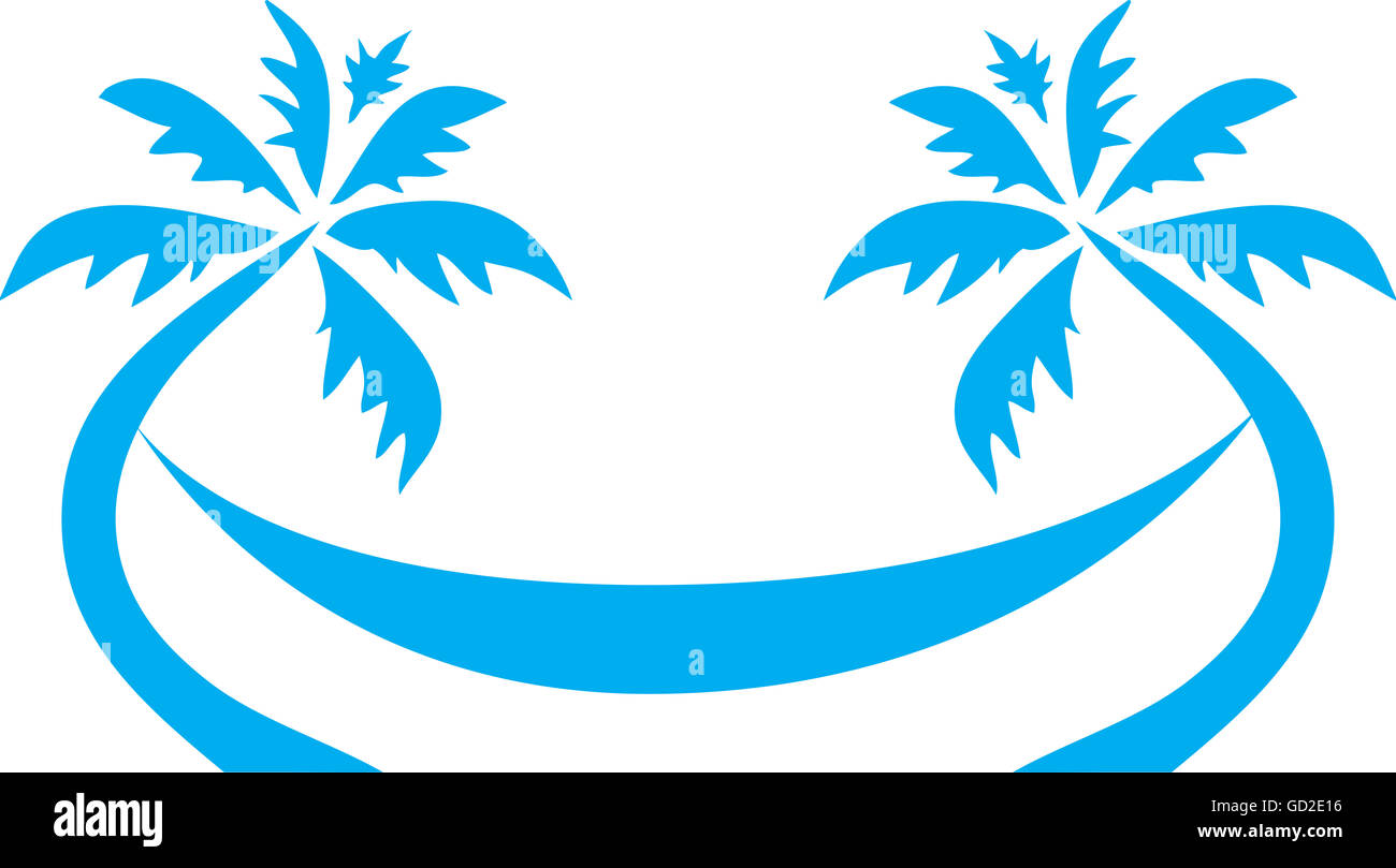 Romantic tropical logo hi-res stock photography and images - Alamy