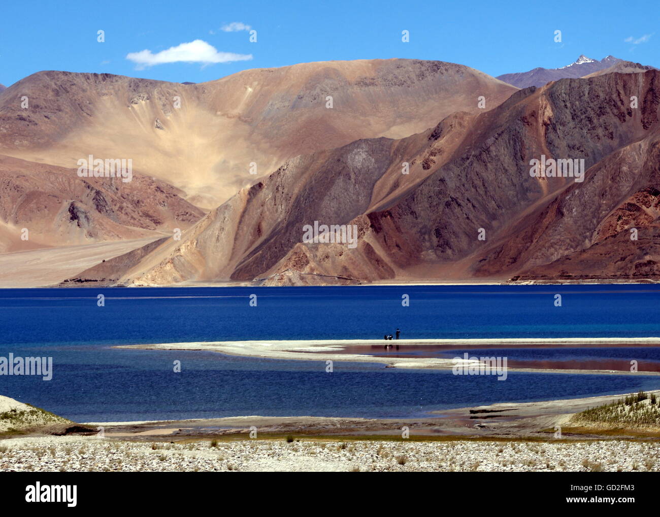 Blue lake india hi-res stock photography and images - Alamy
