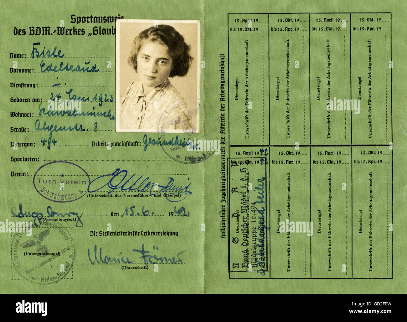 Hitler women party hi-res stock photography and images - Alamy