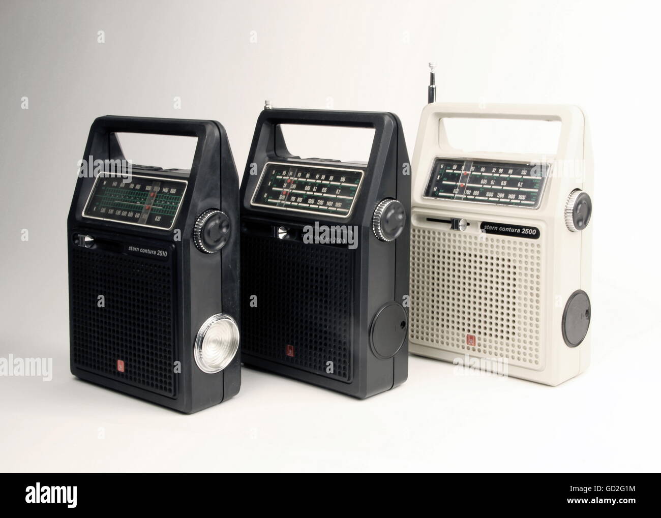 broadcast, radio, travel receiver "Stern Contura 2500" and "2510" (with ...