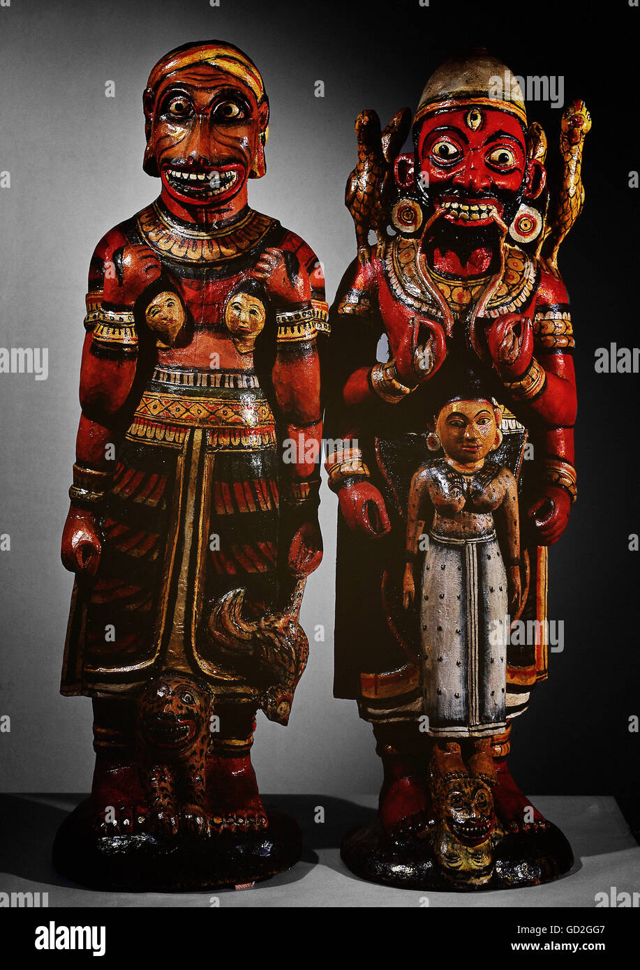 fine arts, Sri Lanka, sculpture, "Kumara Yakshaya", "Mahasohon ...