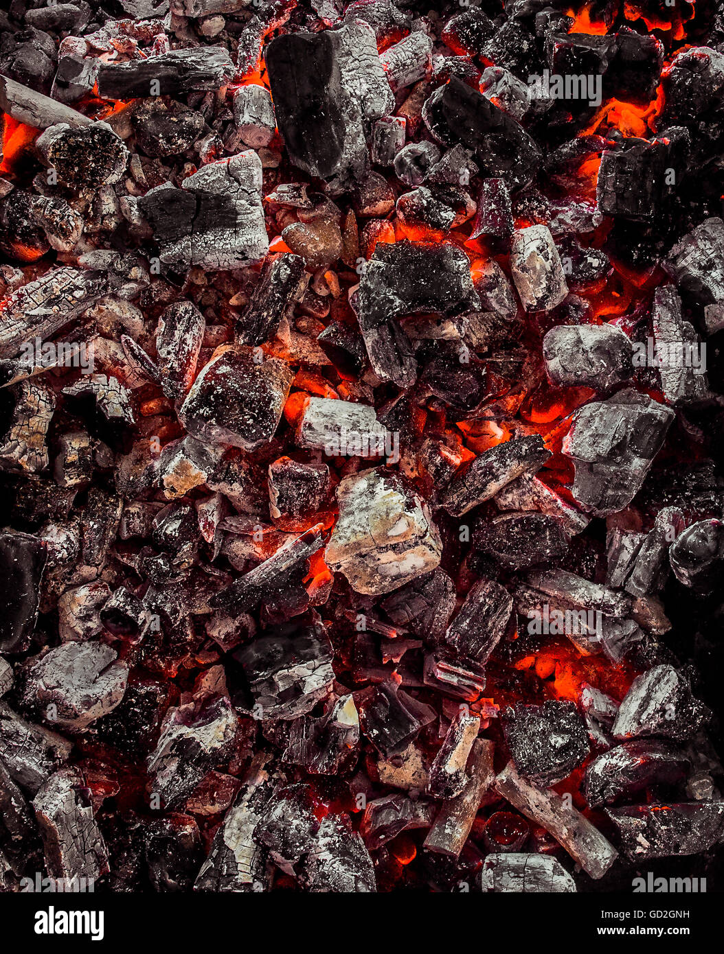 Red Warm Black Coal Background Texture Stock Photo - Alamy