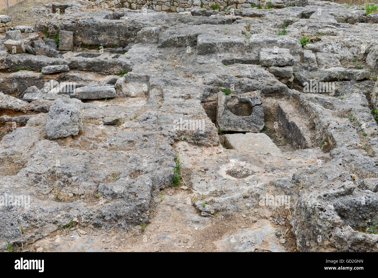 Ancient Roman ruins of Egnazia on Puglia, Italy Stock Photo - Alamy