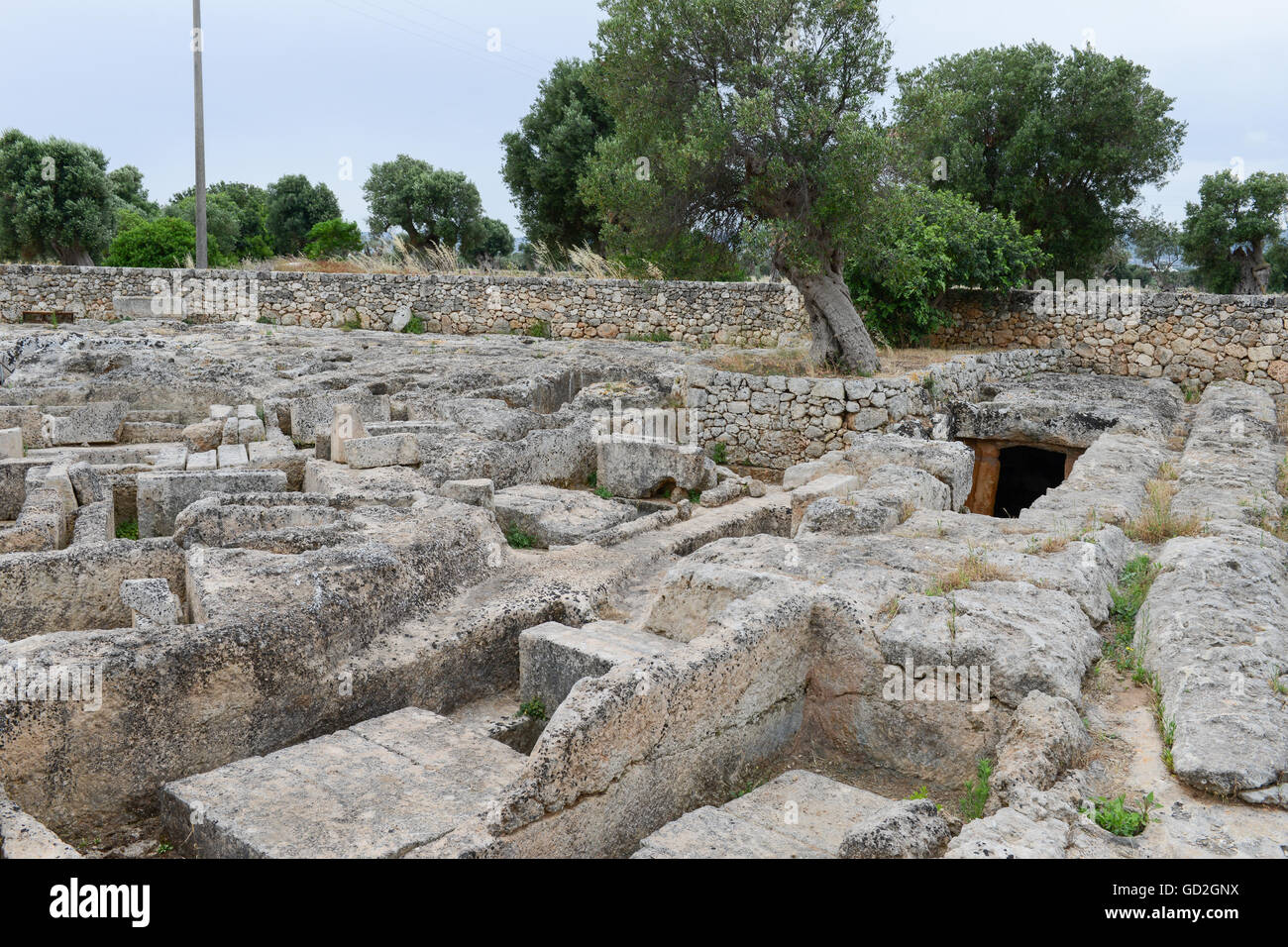 Ancient Roman ruins of Egnazia on Puglia, Italy Stock Photo - Alamy
