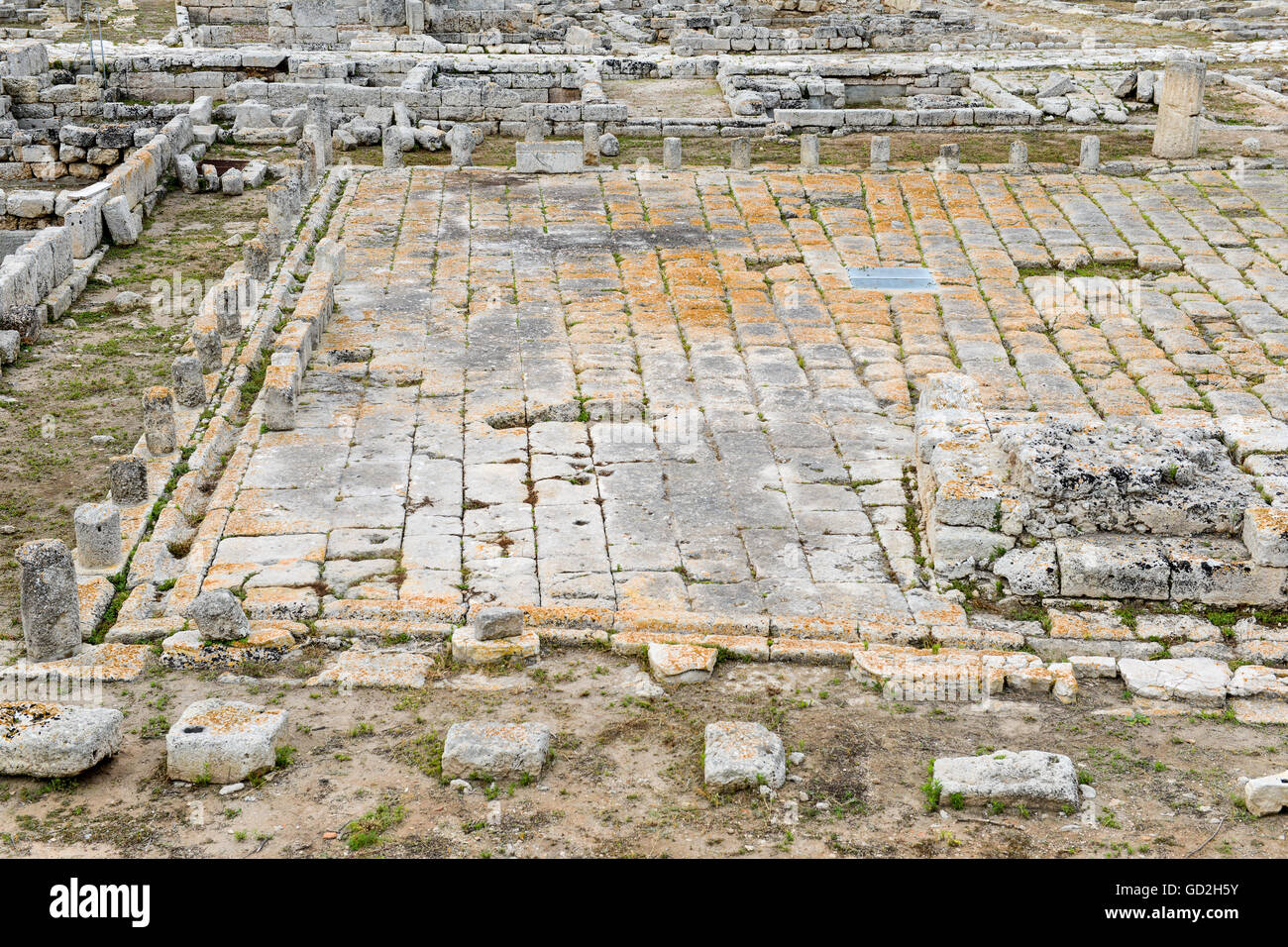 Ancient Roman ruins of Egnazia on Puglia, Italy Stock Photo - Alamy