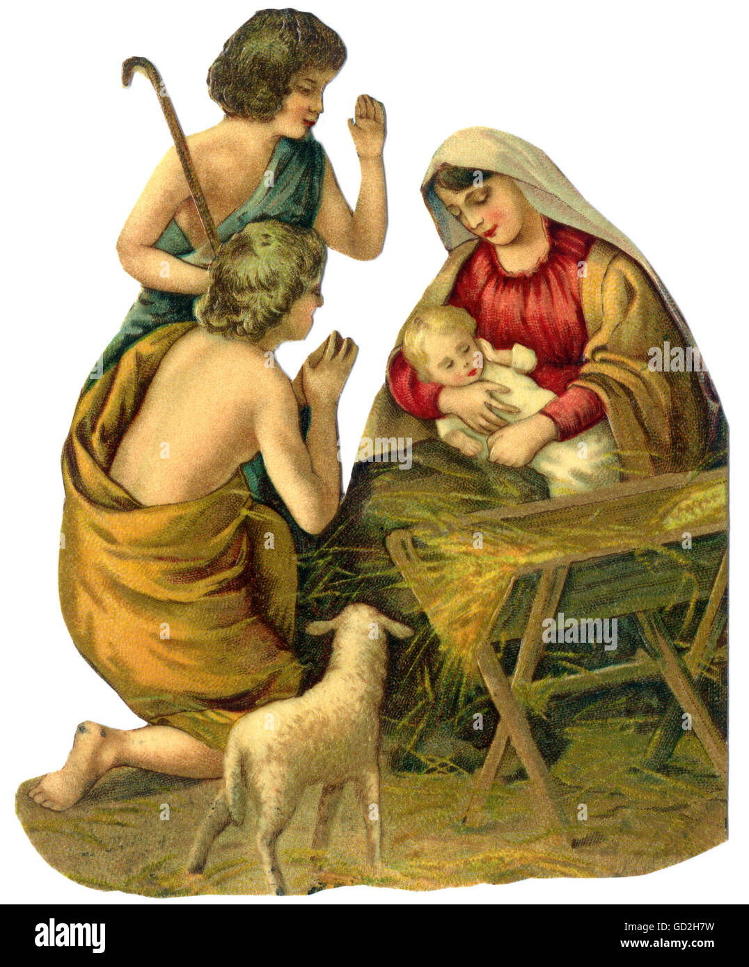 religion, Christianity, holy Mary, the infant Jesus, Nativity scene, on ...