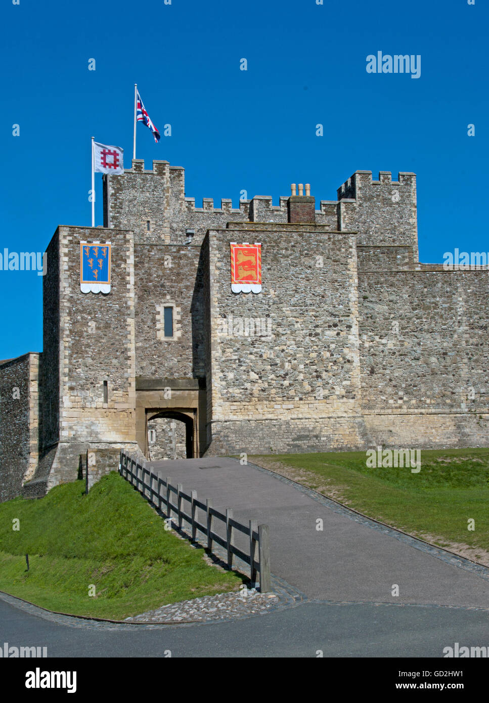 Dover castle entrance hi-res stock photography and images - Alamy