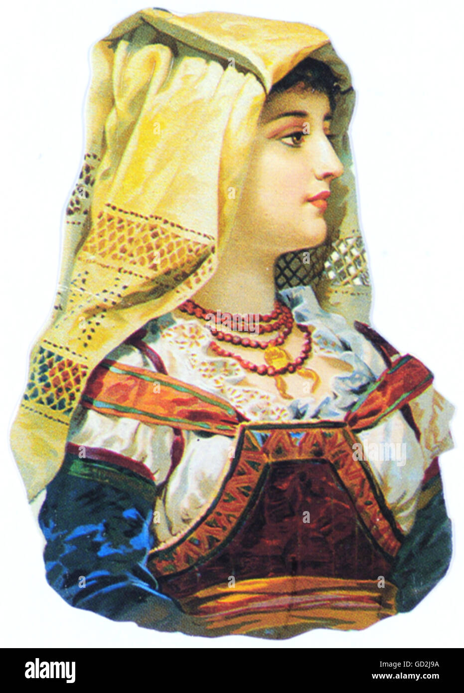 A female costume naples hi-res stock photography and images - Alamy