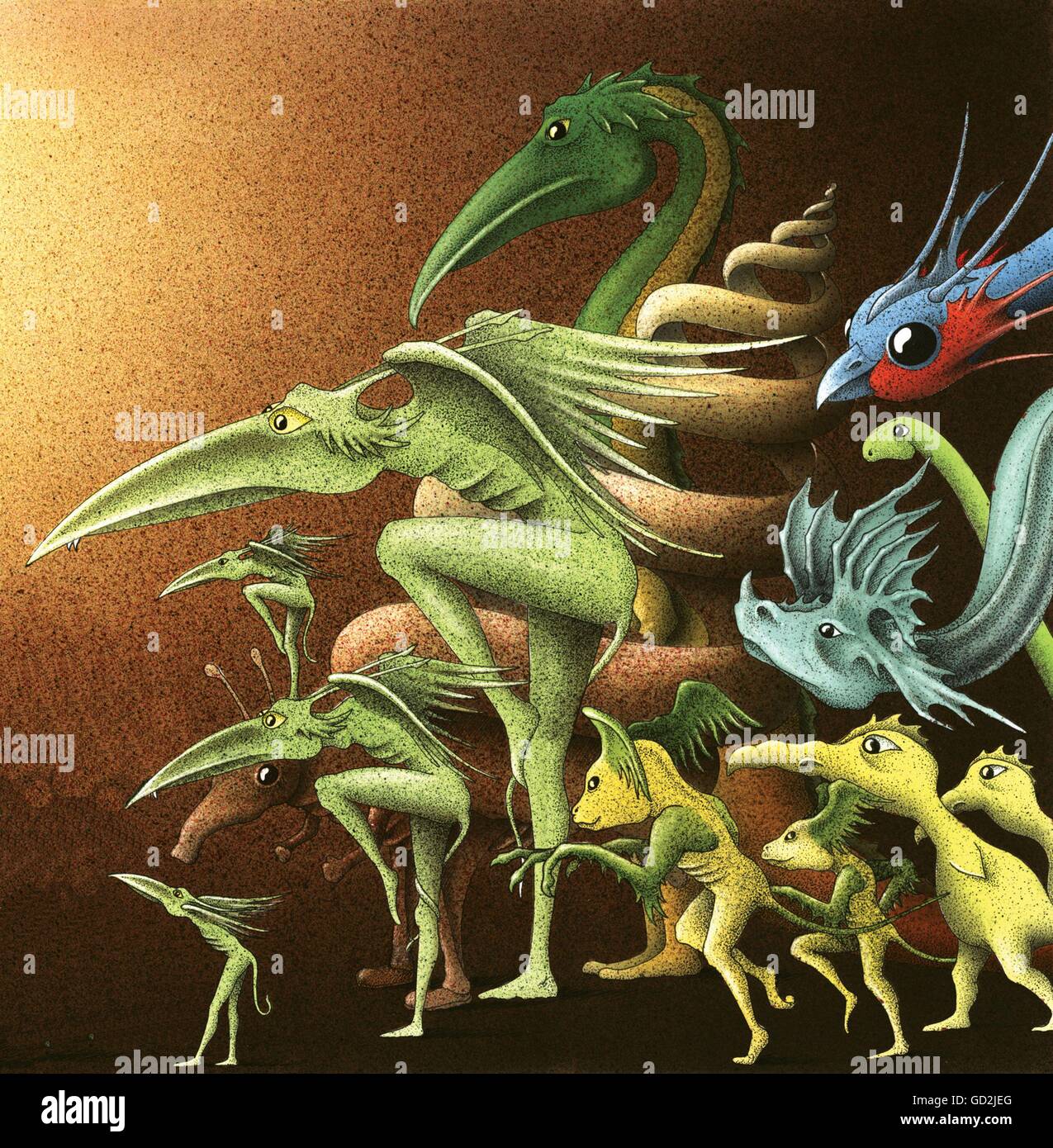 Fantasy sunsets hi-res stock photography and images - Alamy